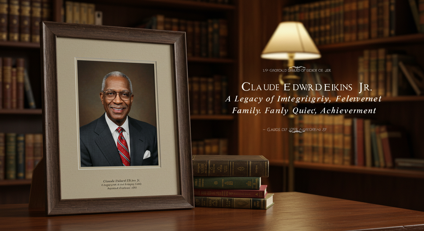 Claude Edward Elkins Jr.: A Legacy of Integrity, Family, and Quiet ...